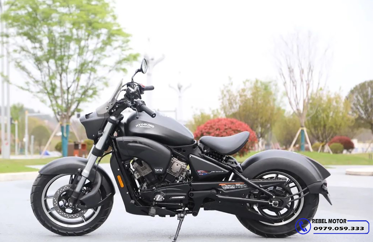 Hyosung GV300R 2023, Cruiser pha lẫn phong cách Bobber, dành cho giời trẻ